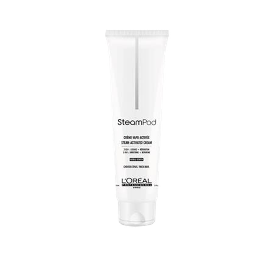 Steampod repairing cream maakt haar glad | L'Oréal Professionnel